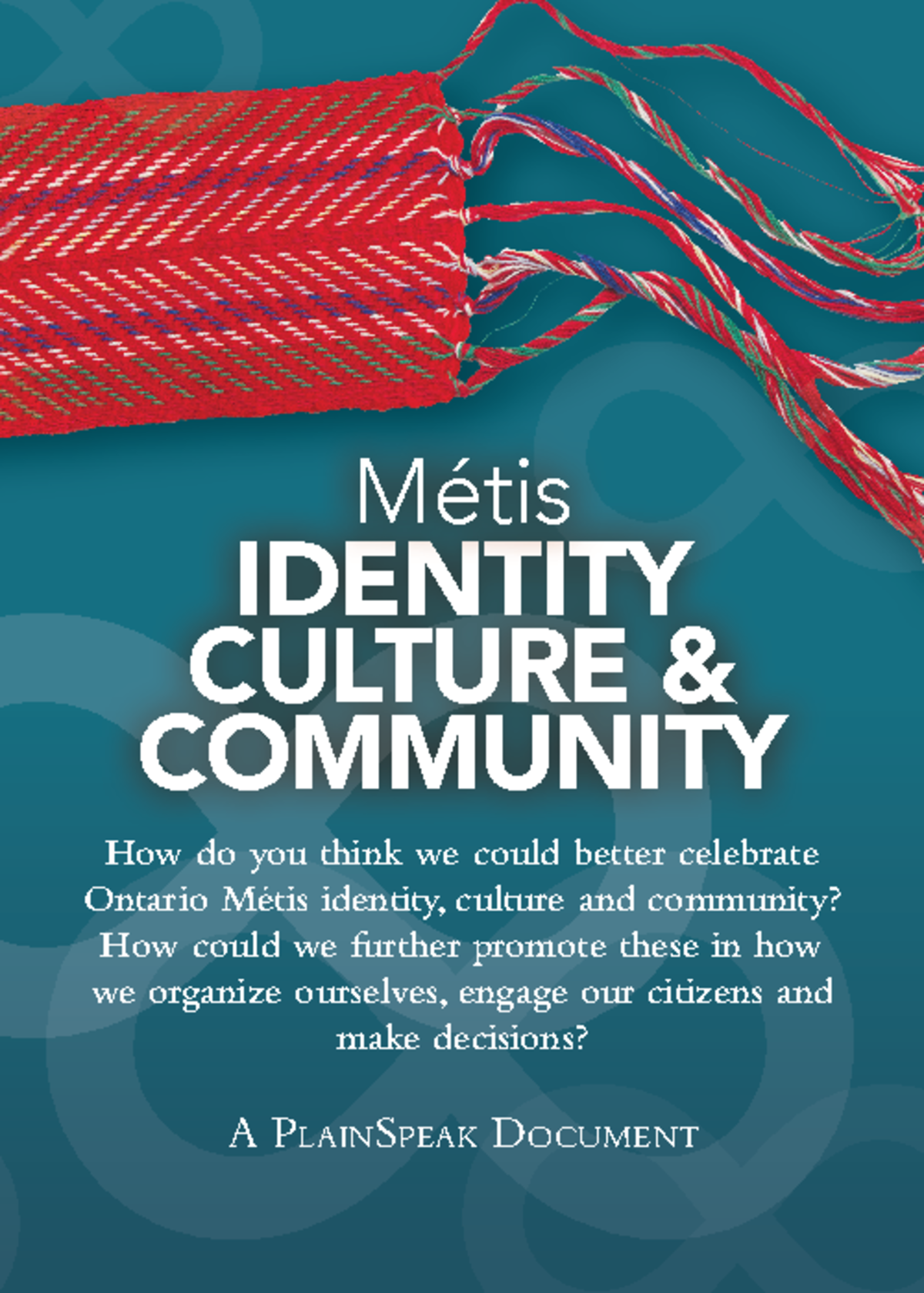Commission-booklets-identity - IDENTITY CULTURE & COMMUNITY Métis How ...