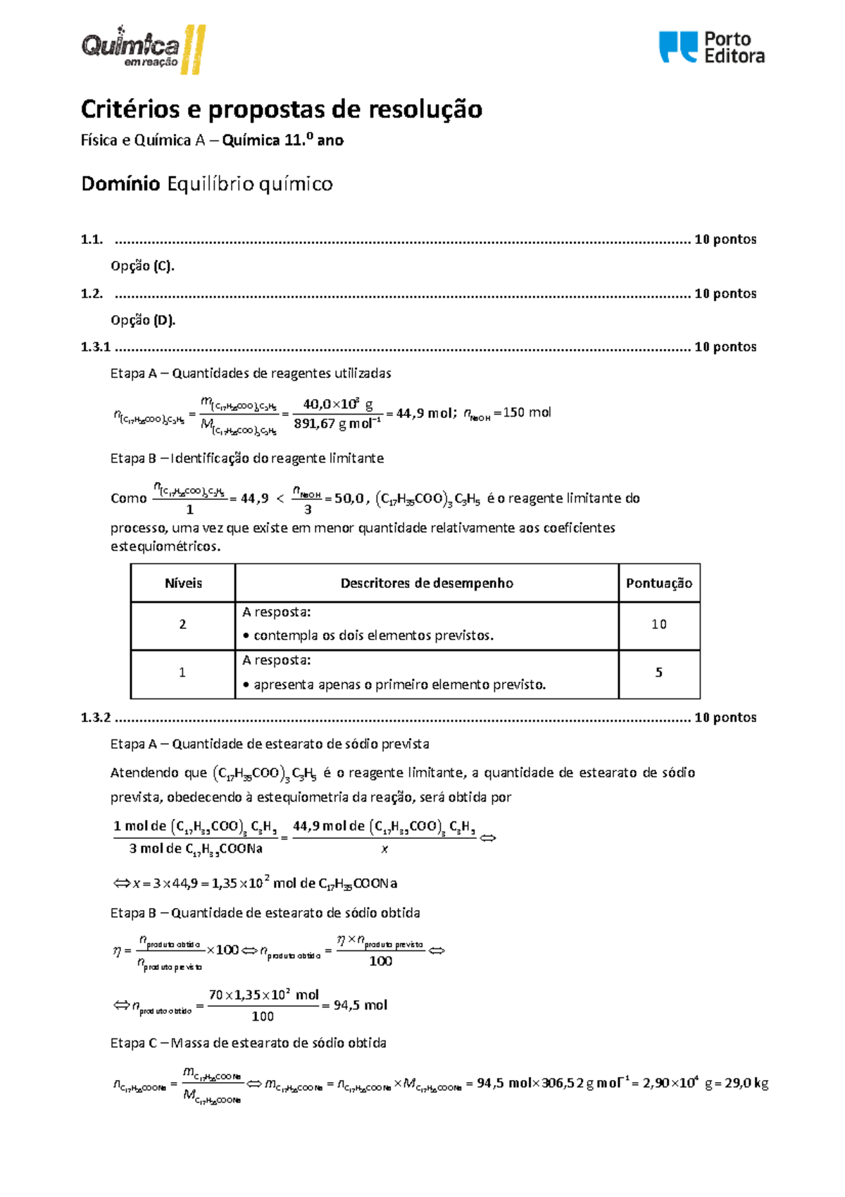 Qr11 03 teste d1 criterios prop resol - Critérios e propostas de ...