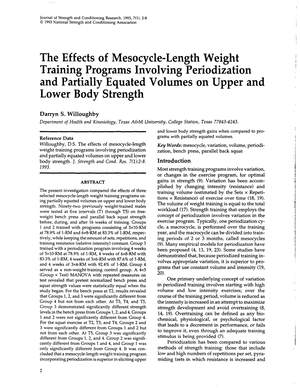 2004 Rhea - A meta-analysis of periodized vs. nonperiodized strength ...