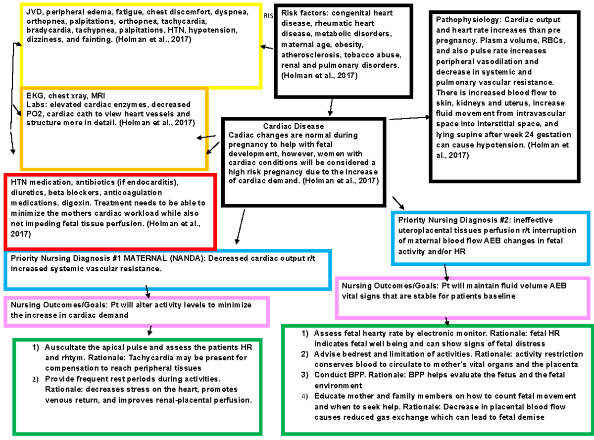 Cardiac disease care map - HIGH RISK CARE MAP TEMPLATE Pathophysiology ...