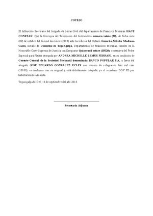 Solicitud de Medida cautelar Embargo de Salarios en Inaudita Parte - SE ...