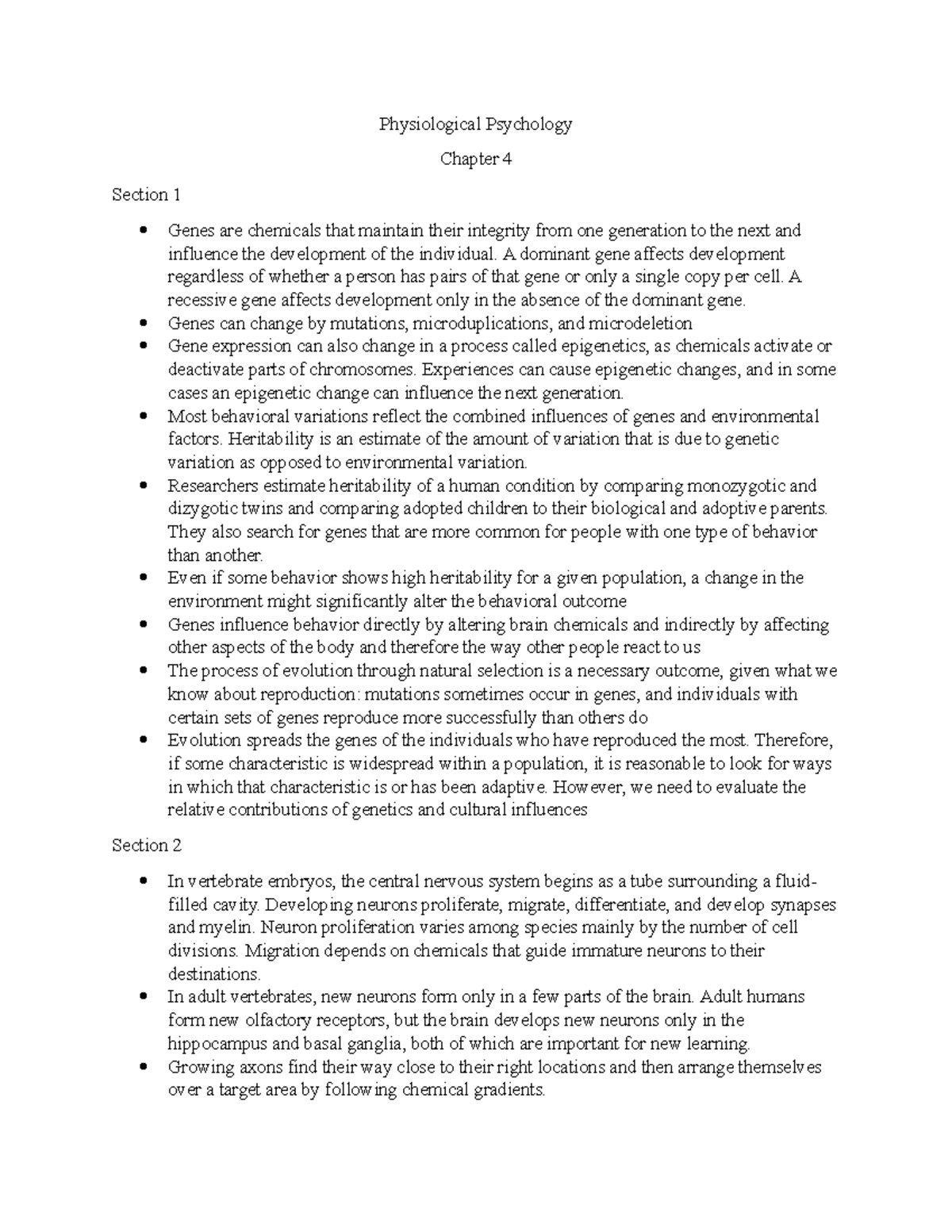 Physiological Psychology Chapter 4 - Physiological Psychology Chapter 4 ...