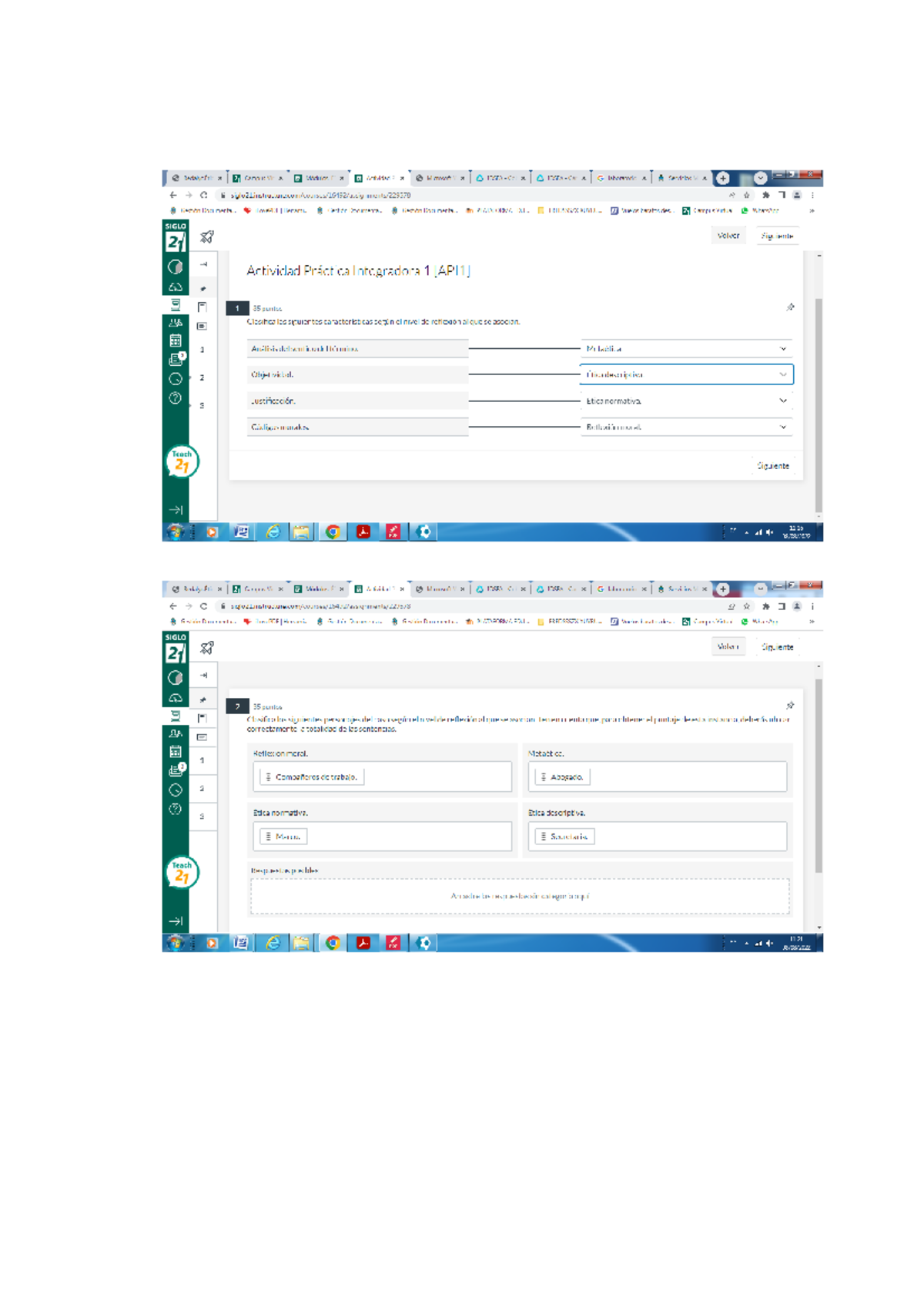 Api 1 carla 100 - api 1 con 100 - Ética y Deontología Profesional - Studocu