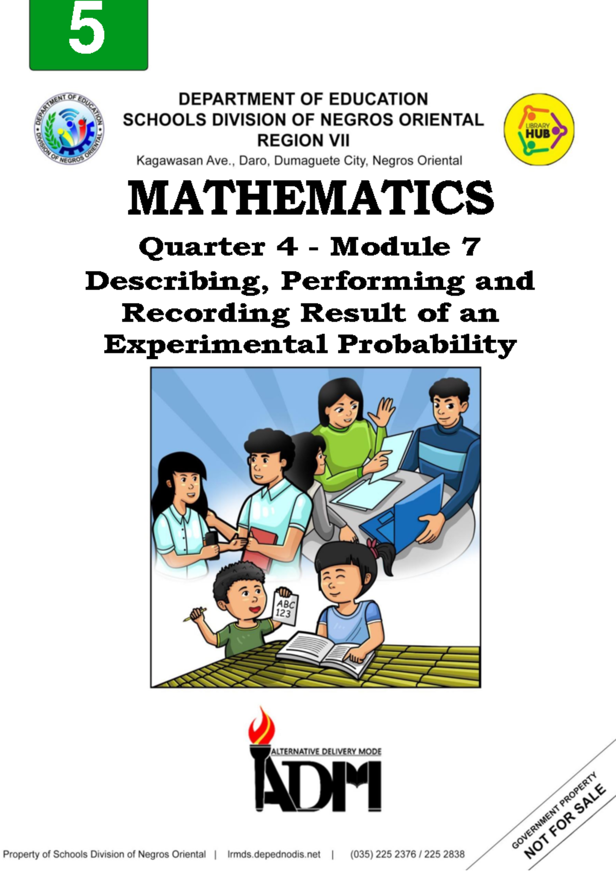 math modules that introduces different ways of solving problem in ...
