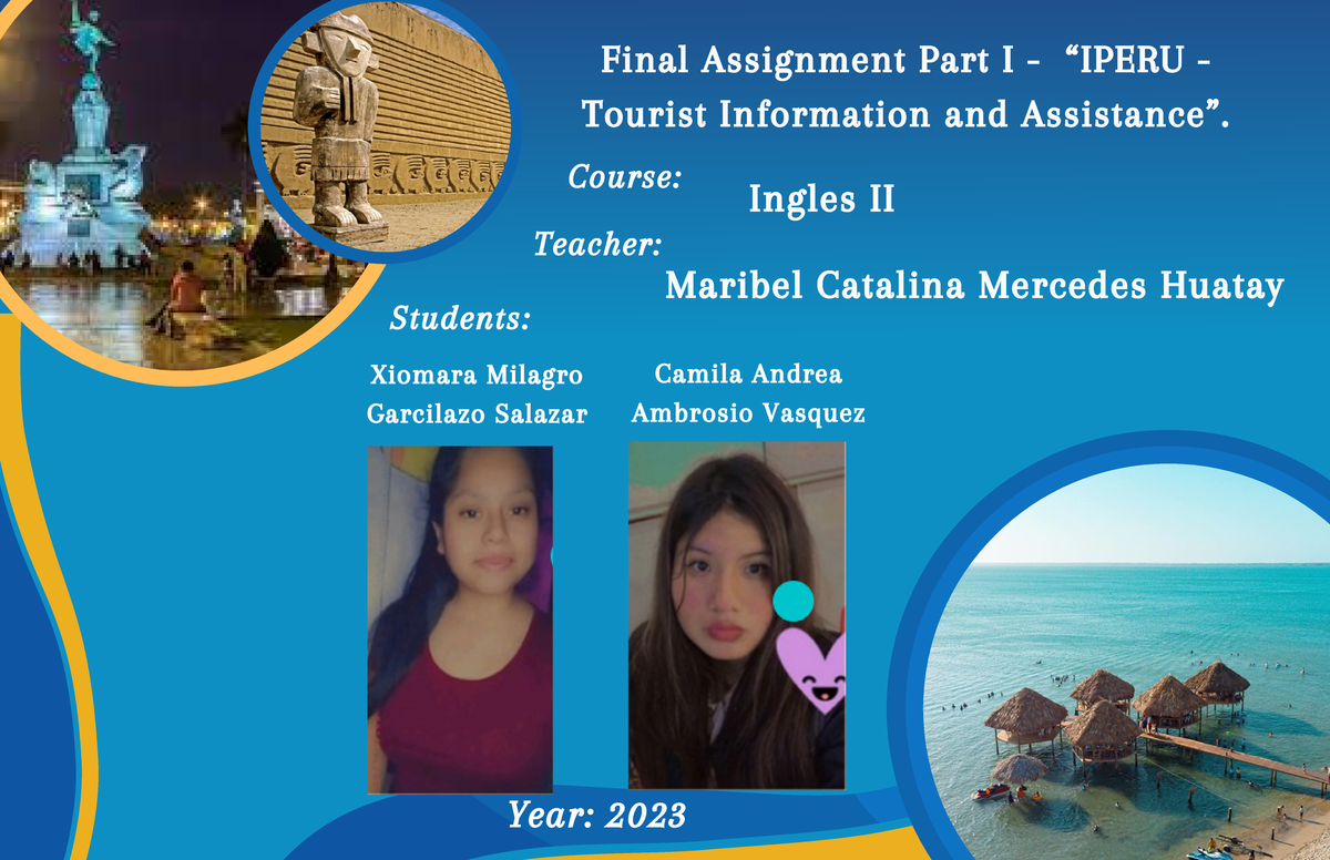 Ingles S17 - Espero les ayude - Xiomara Milagro Garcilazo Salazar Camila Andrea Ambrosio Vasquez ...
