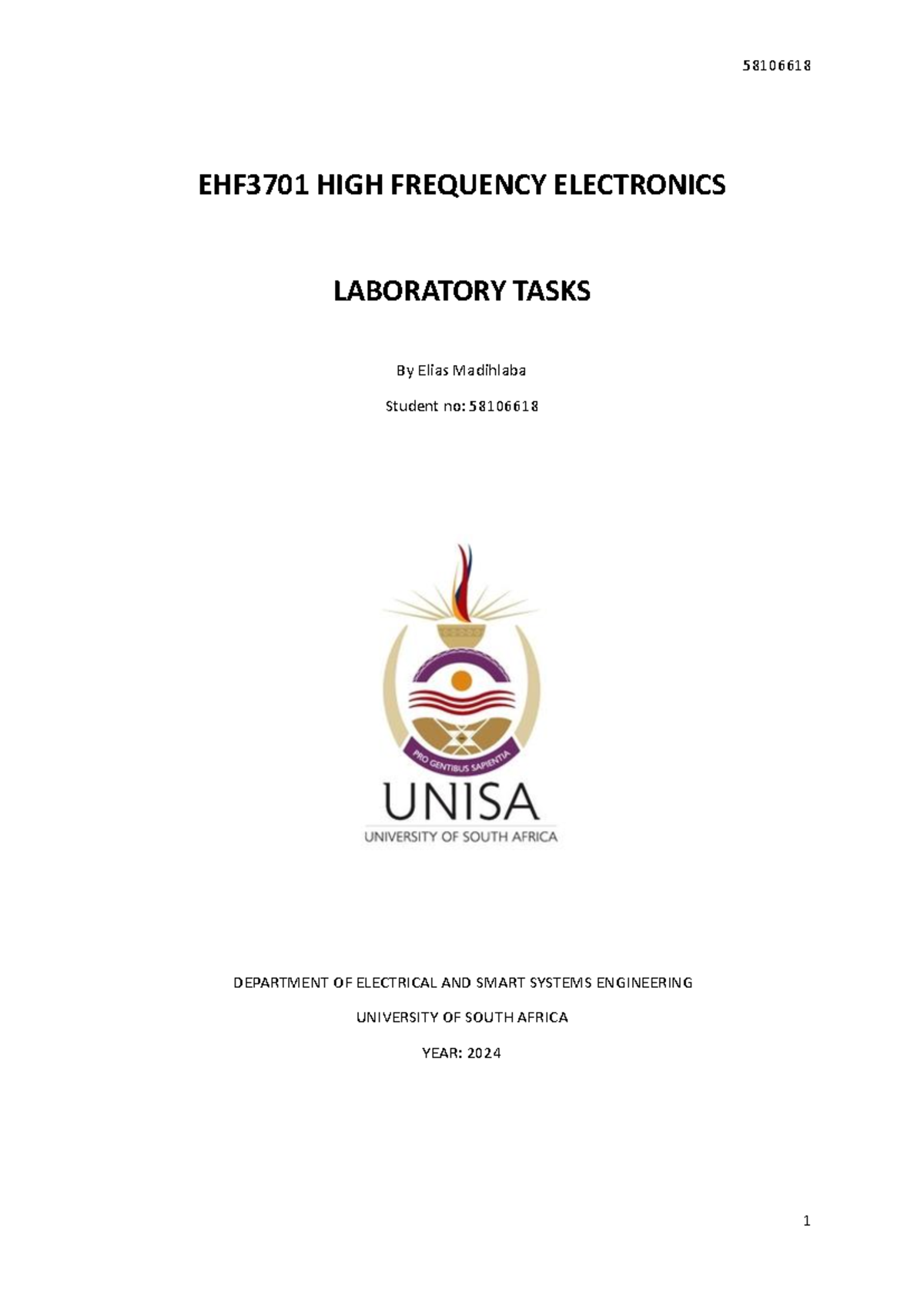 58106618-EHF3701 - ELECTRICAL - EHF3701 HIGH FREQUENCY ELECTRONICS ...