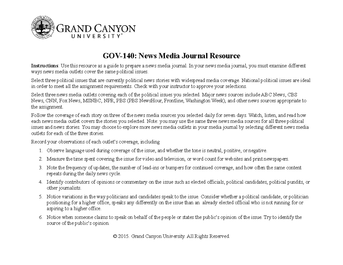 News Media Journal 2021 - GOV-140: News Media Journal Resource ...