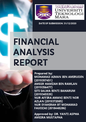 FIN242 edit - inkn - FUNDAMENTAL OF FINANCE FIN GROUP ASSIGNMENT ...