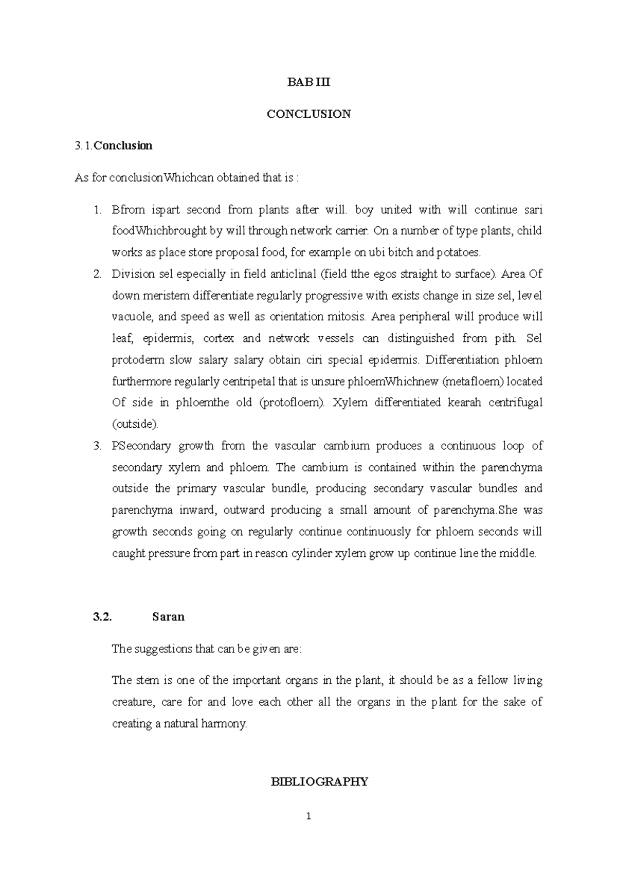 Chapter 3 - Conclution STEM Development - BAB III CONCLUSION 3.1 As for ...