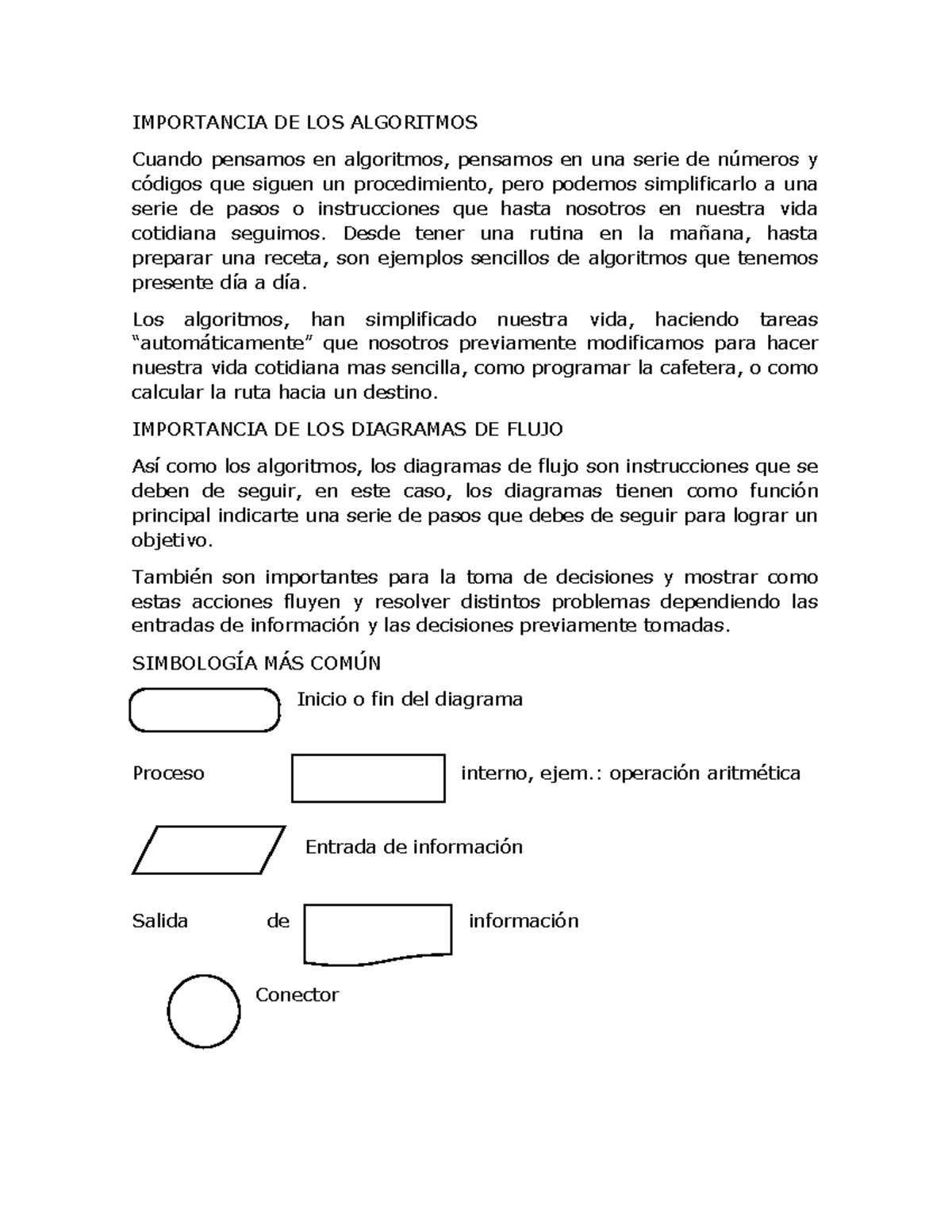 Actividad 2 resumen metodos - IMPORTANCIA DE LOS ALGORITMOS Cuando ...
