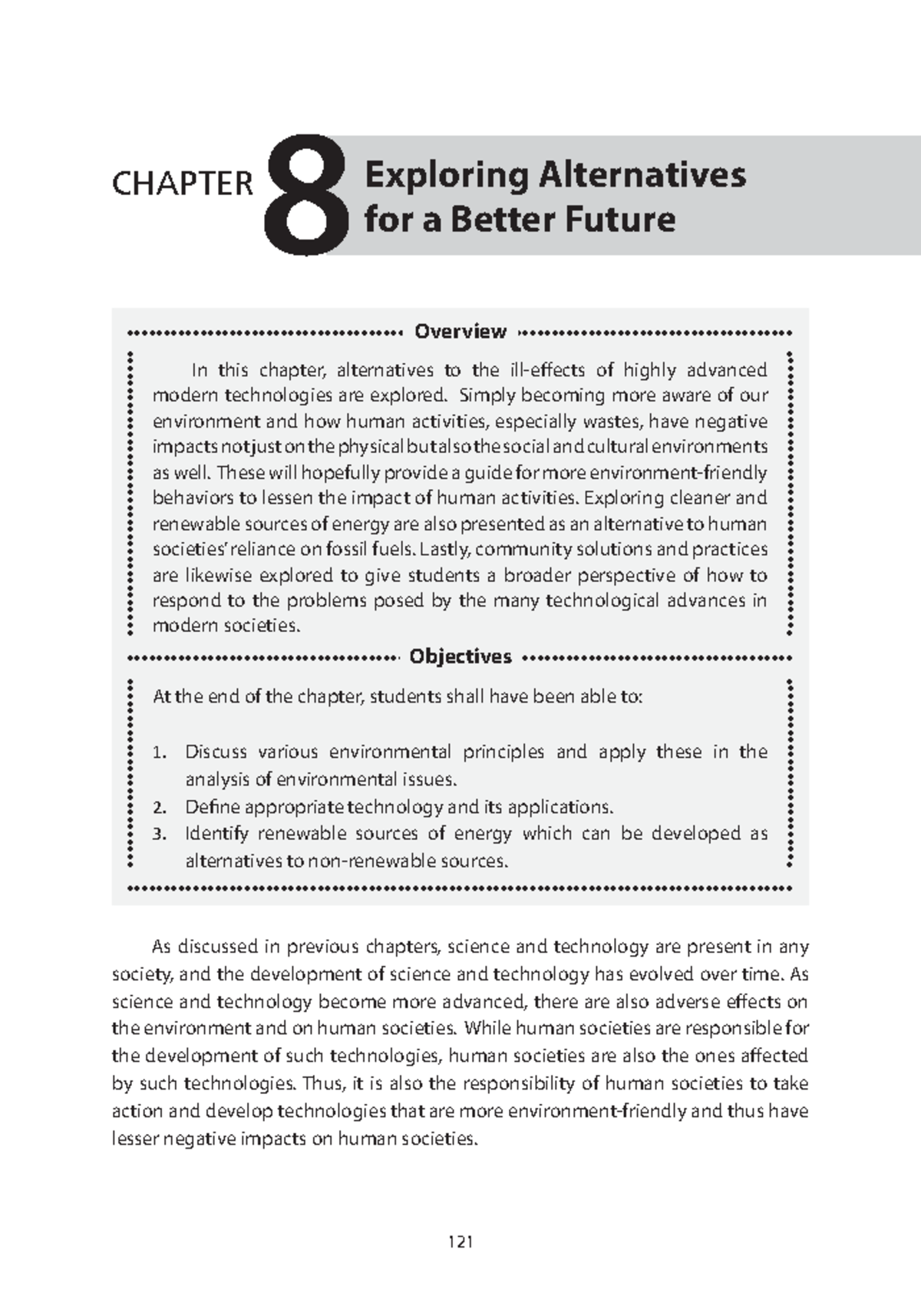 Chap 8-Exploring Alternatives - Exploring Alternatives for a Better ...