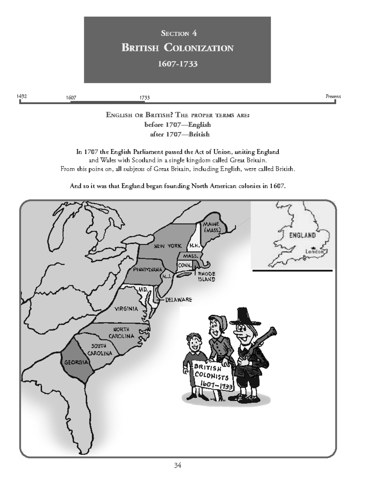 Colonies Adventure Tales Reading Grayscale - T SECTION 4 BRITISH ...