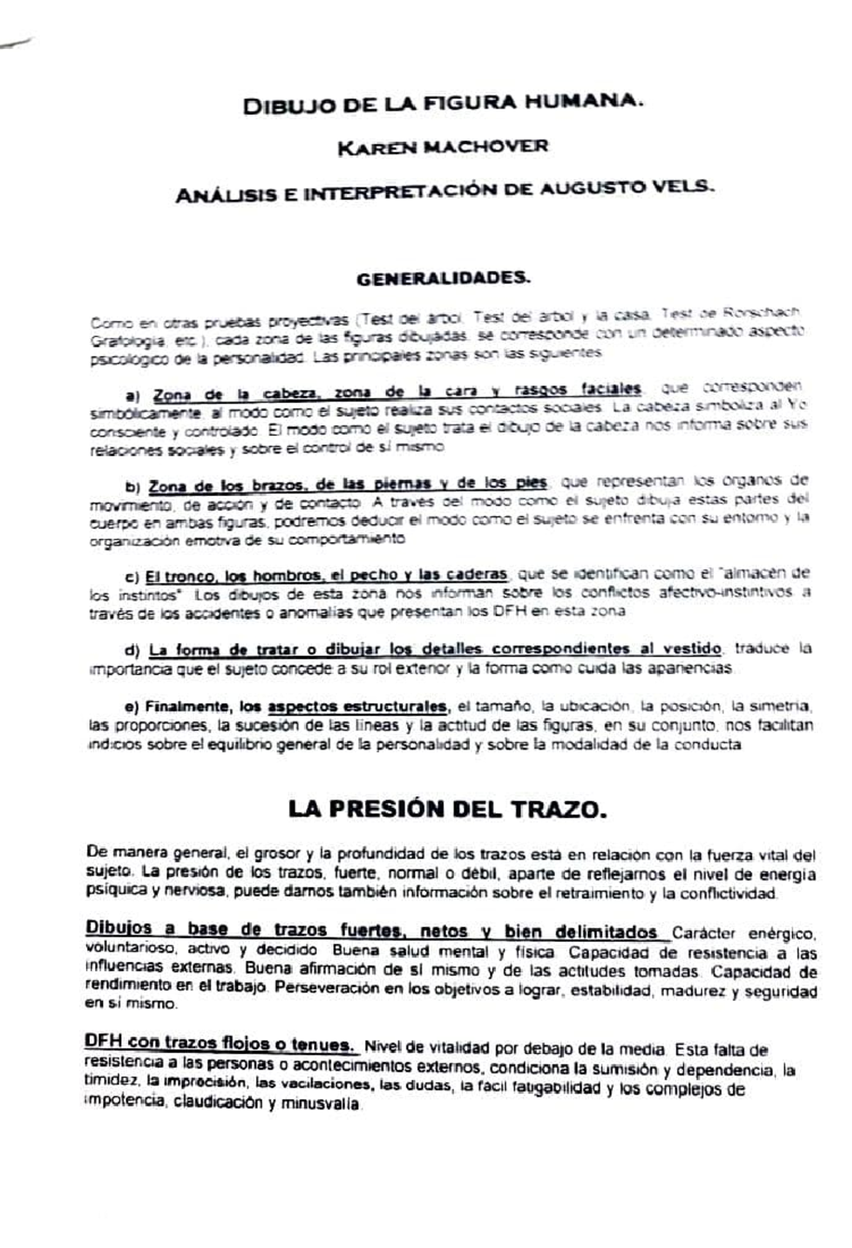 DFH - Test dibujo de la figura humana - Psic. laboral y organizacional ...