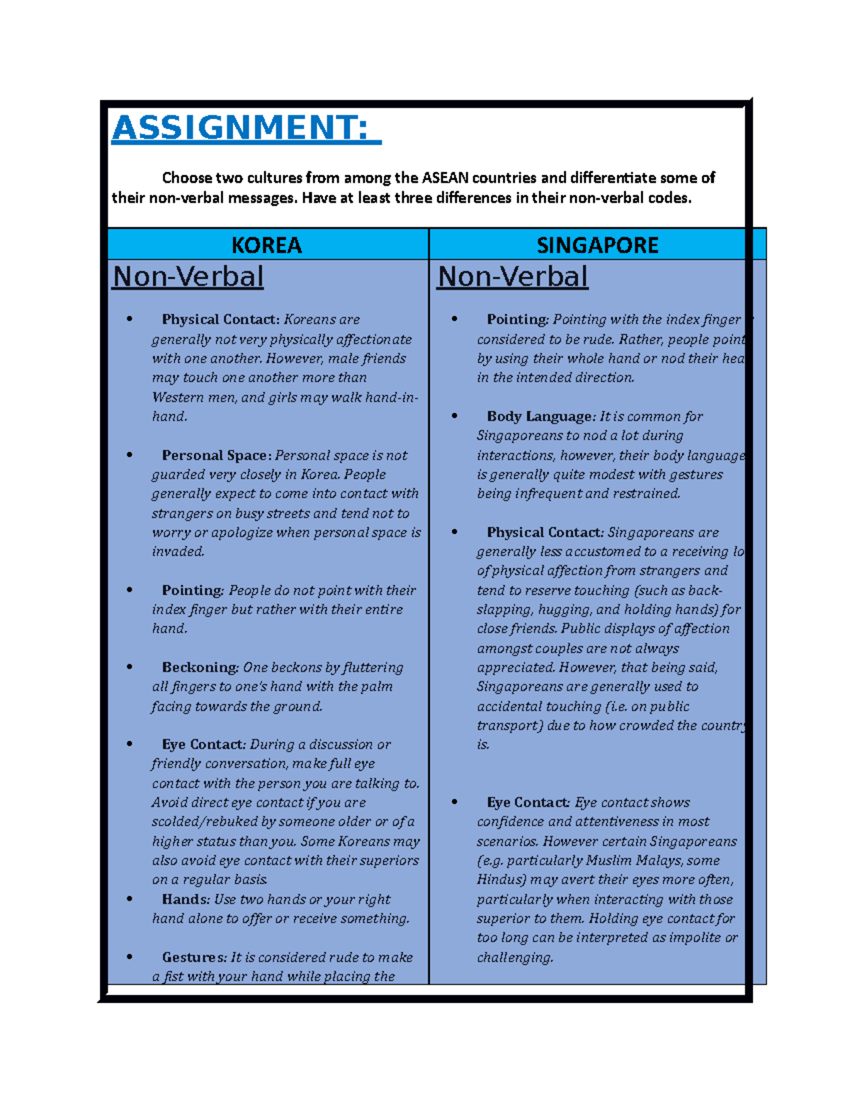 Module 2 Assignment Lecture Notes 4 ASSIGNMENT Choose Two