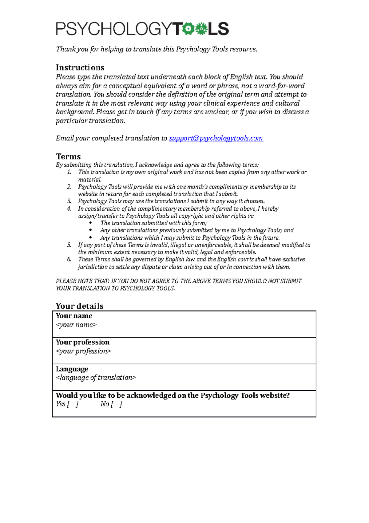 Ocd-formulation format=translation-template - Thank you for helping to ...