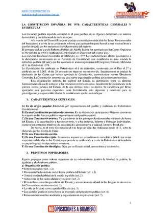 Esquemas constitucion - CONCEPTOS CLAVE DE LA CONSTITUCIÓN ESPAÑOLA DE 1978 2 CONCEPTOS CLAVE DE ...