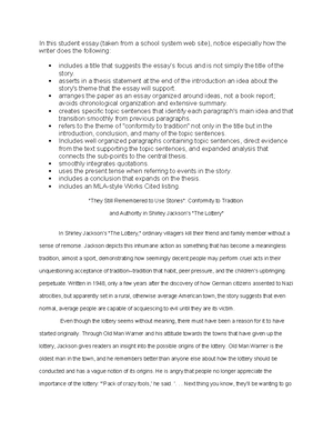 Assignment Sheet Analyzing an Allegory 1 - English 2045: Introduction ...