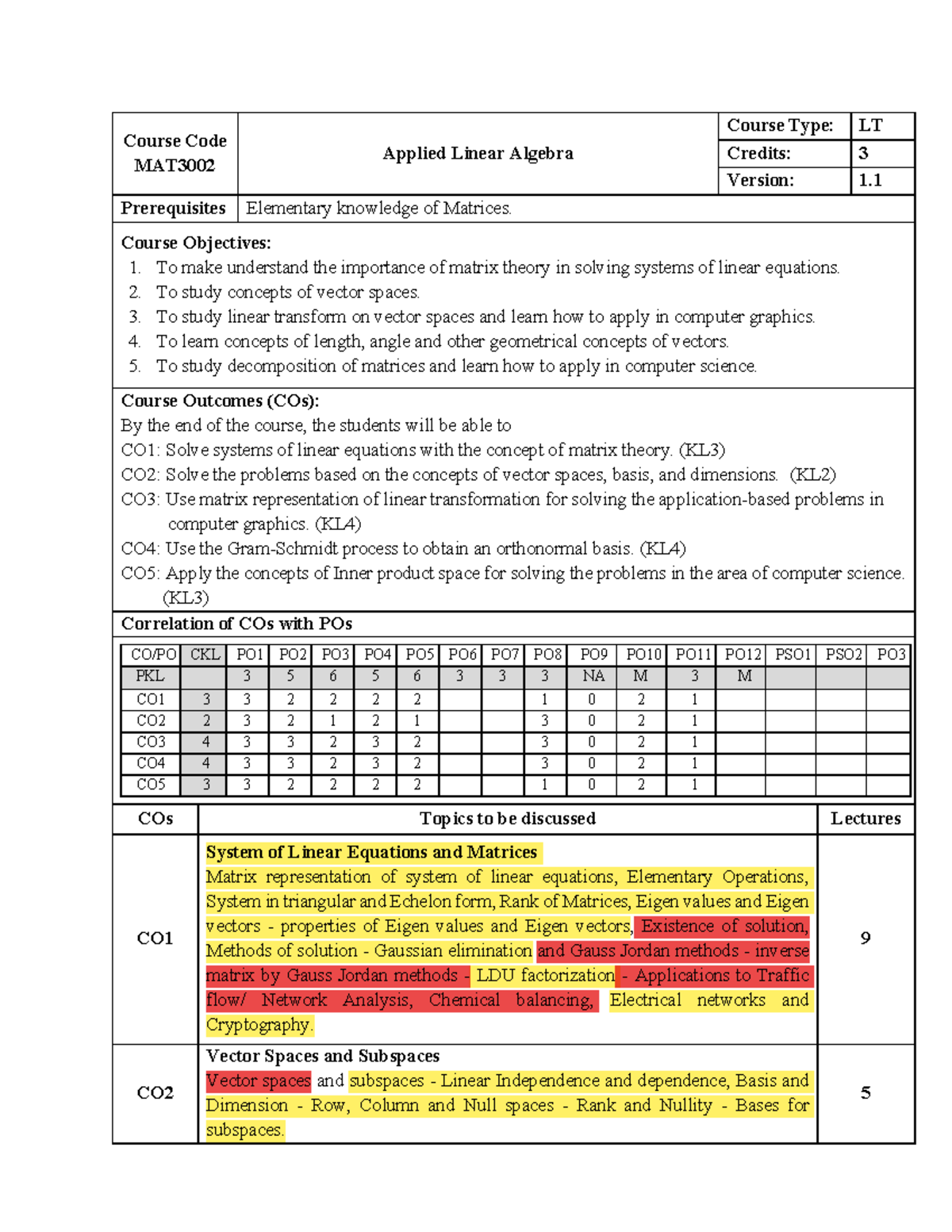 MAT3002 Applied- Linear- Algebra LT 1.1 67 MAT3002 Applied Linear ...