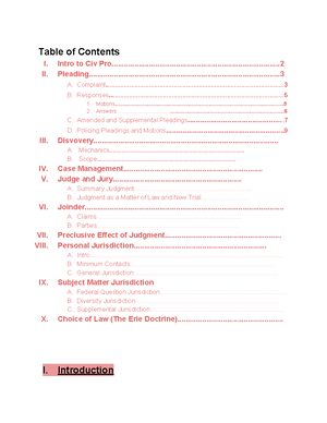 FRCP Chart - Rule What is it/Significance Cases 4 Content of summons ...