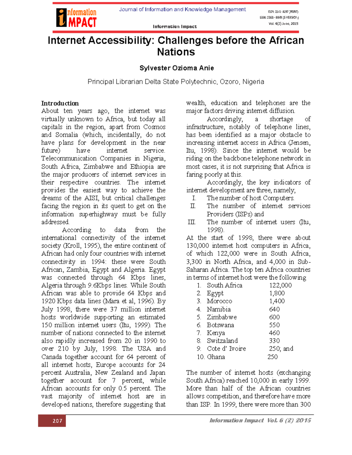 Internet Challenge - lecture notes of information technology - Internet ...