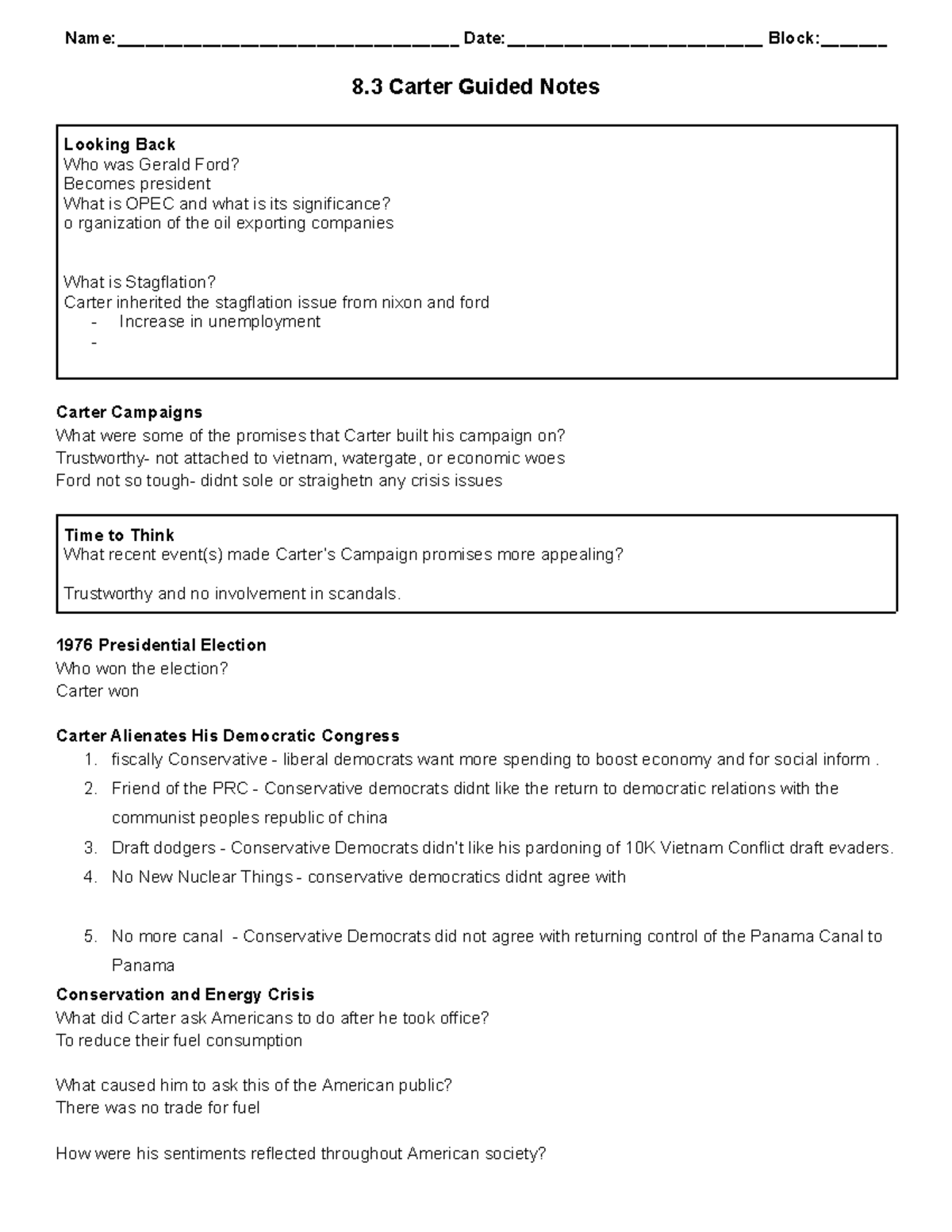 8.3 Carter Guided Notes - Name ...