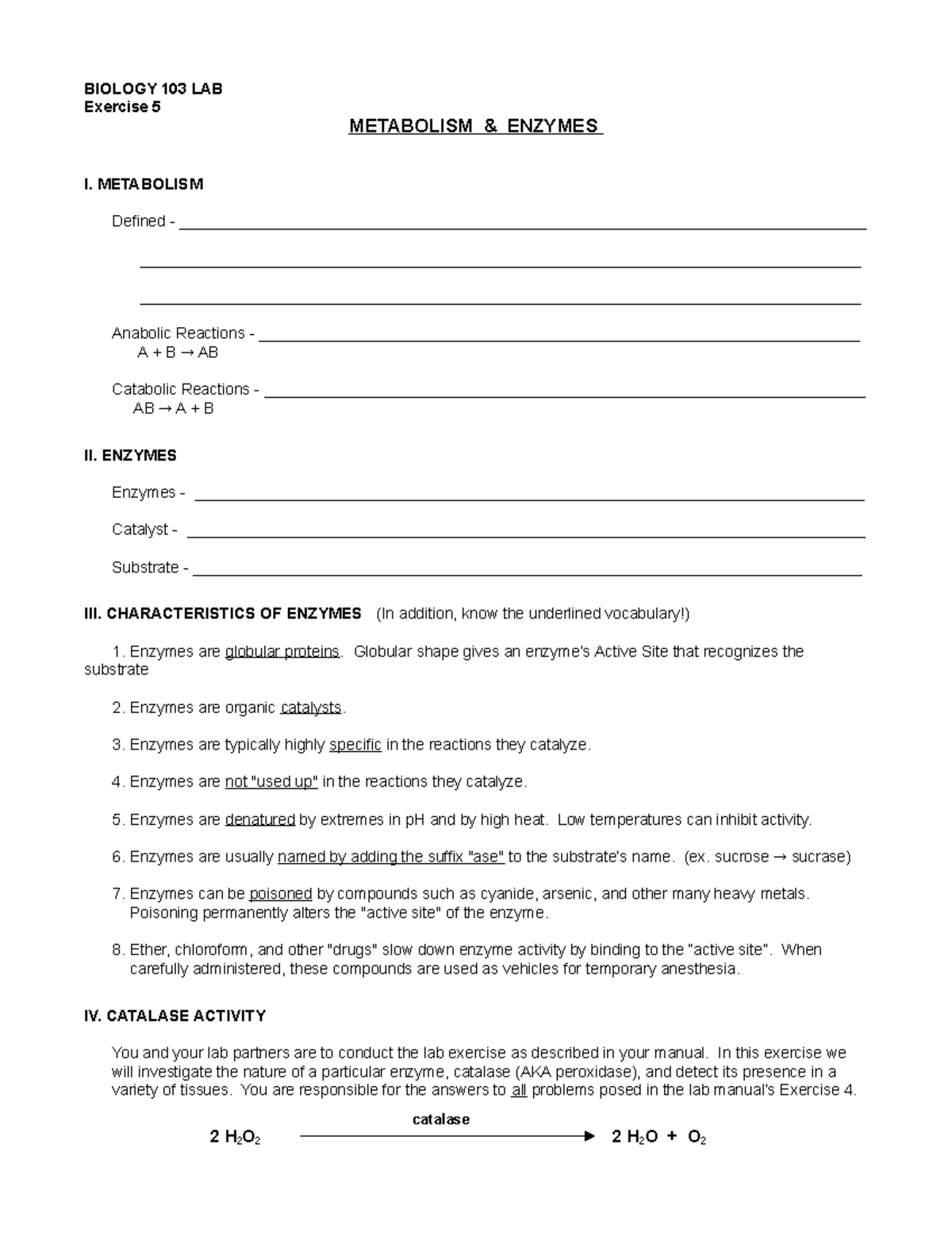 Week 5 - This is coursework for Intro to Biology Lab. This was the ...