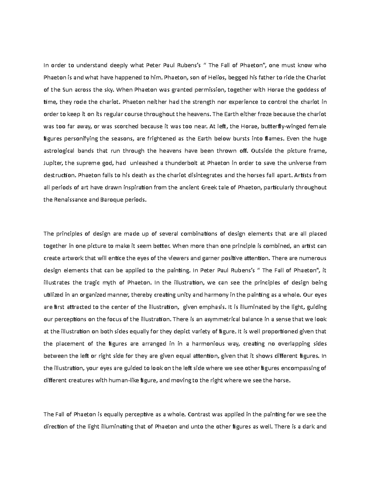Art app analysis - Lecture notes 1 - In order to understand deeply what ...