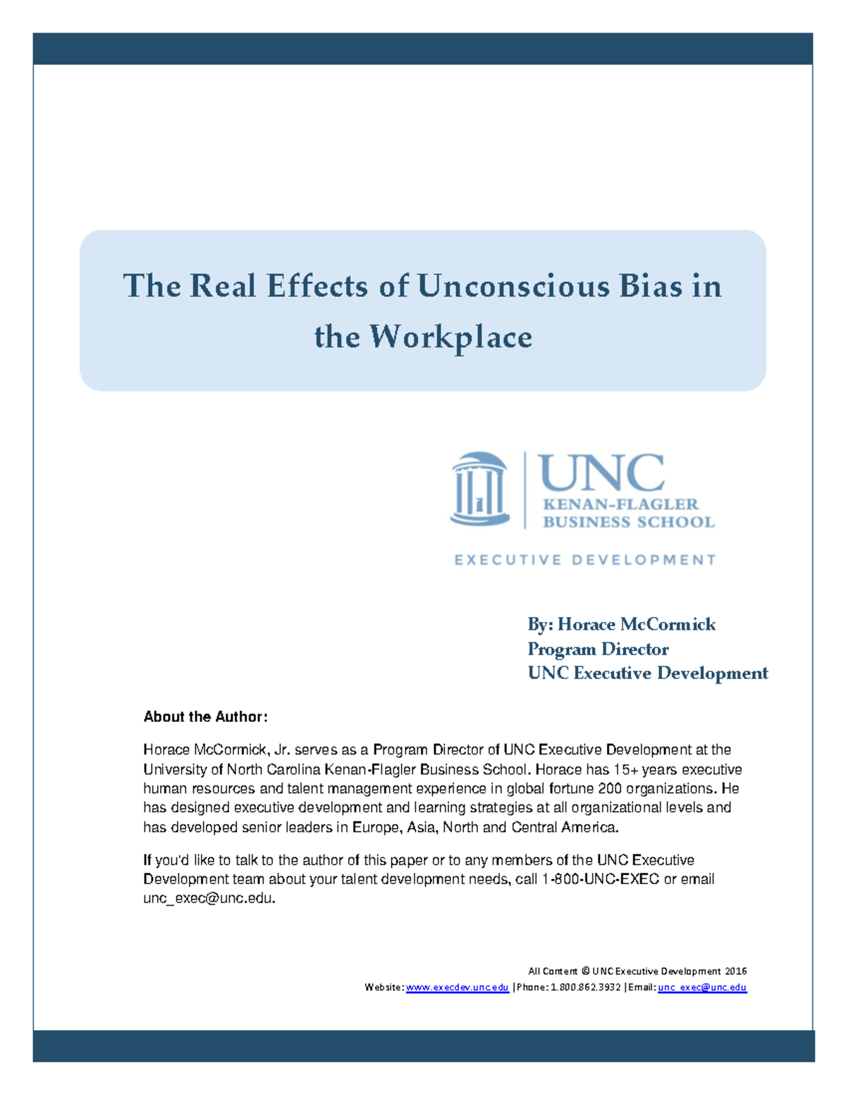 Mc Cormick, H, 2016 , The-real-effects-of-unconscious-bias-in-the ...