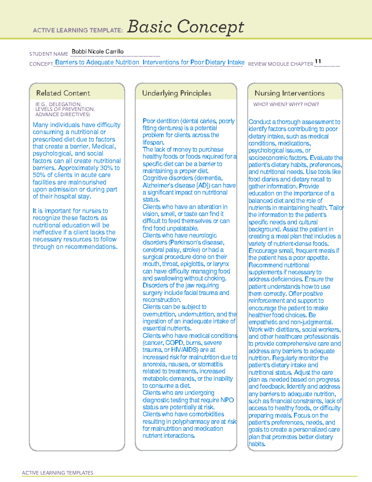 FR 12 Barriers to Adequate Nutrition Interventions for Poor Dietary ...