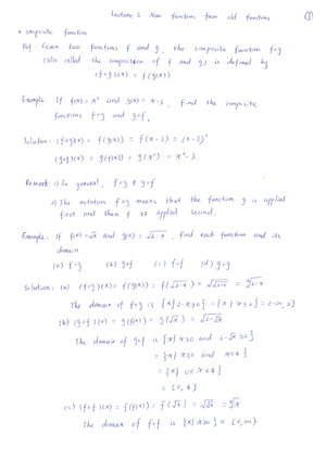 Lecture 03 - useful - Calculus - Studocu
