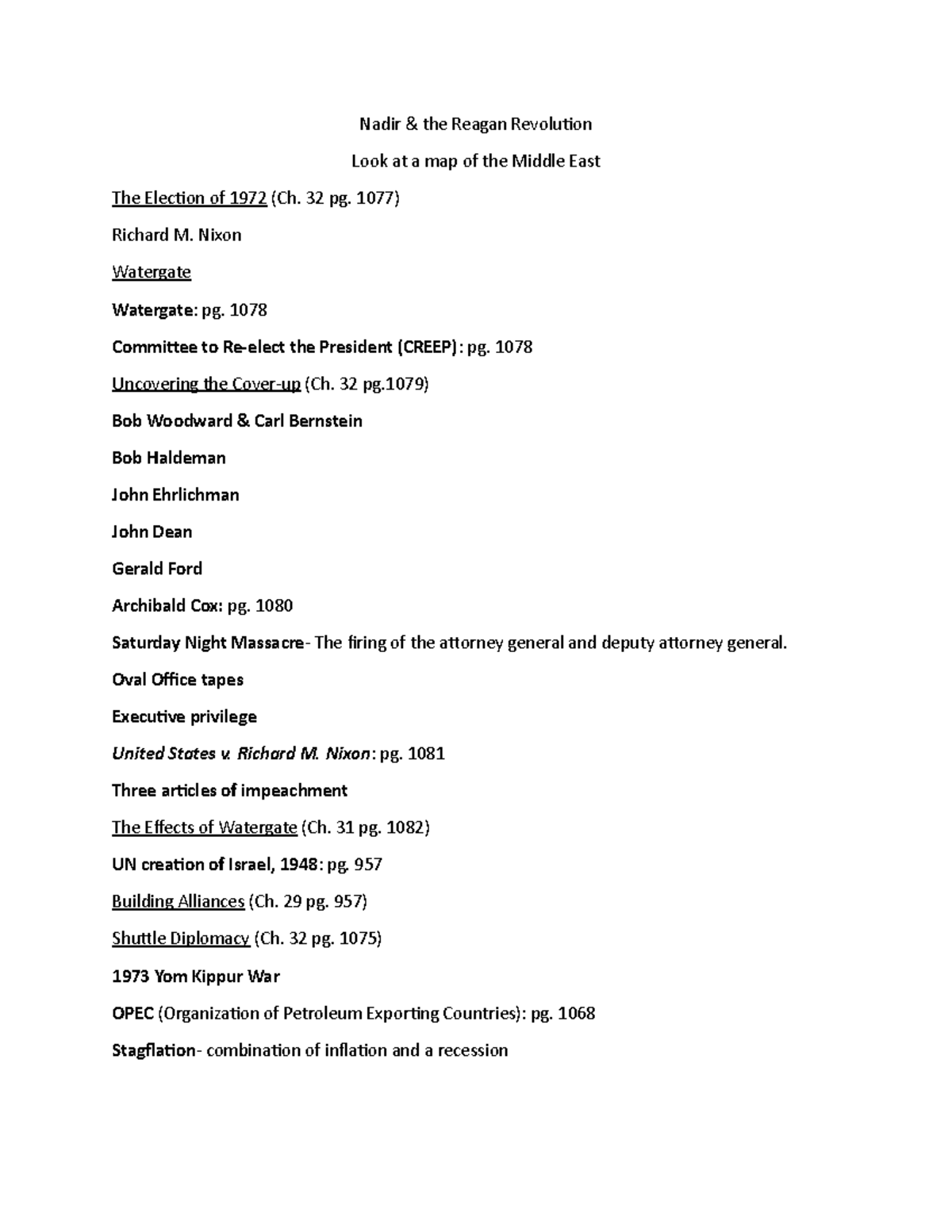 Nadir - American History 1302 taught by Dr. Ted Roberts - Nadir & the ...