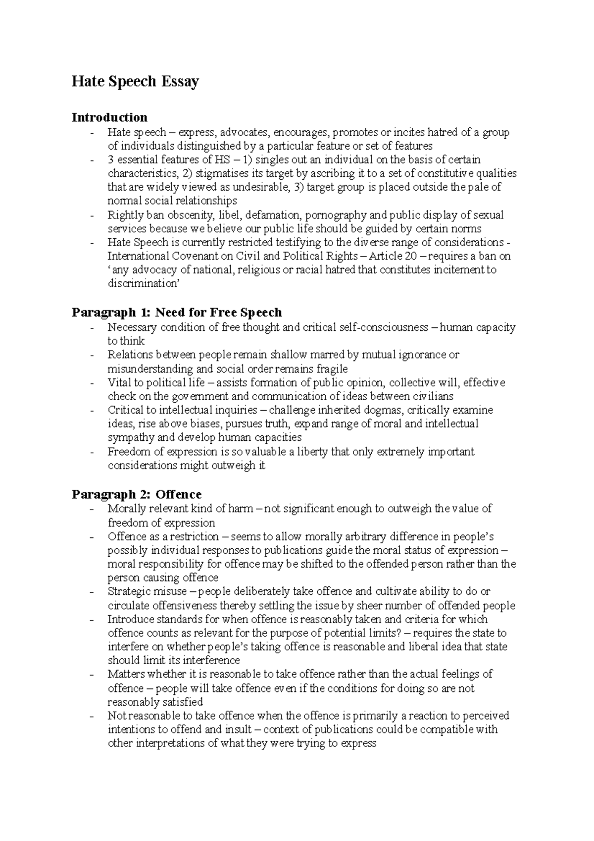 Essay Plan Hate Speech Hate Speech Essay Introduction Hate Speech essay-plan-hate-speech-hate-speech-essay-introduction-hate-speech