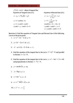 Differential Calculus 36 - Set These are the critical numbers. We will ...