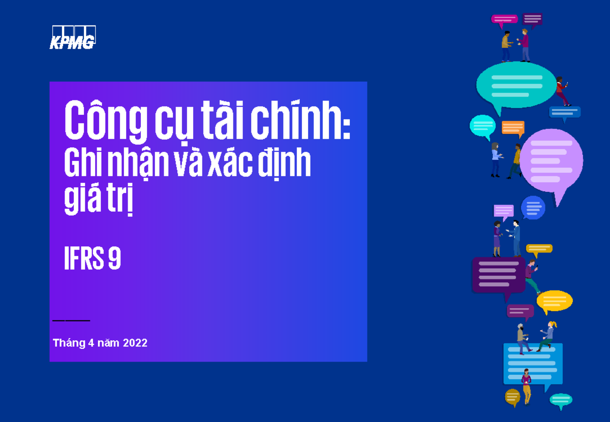IFRS 9 Training Materials - 3. Ghi nhan và xác dinh giá tri - Công cụ ...