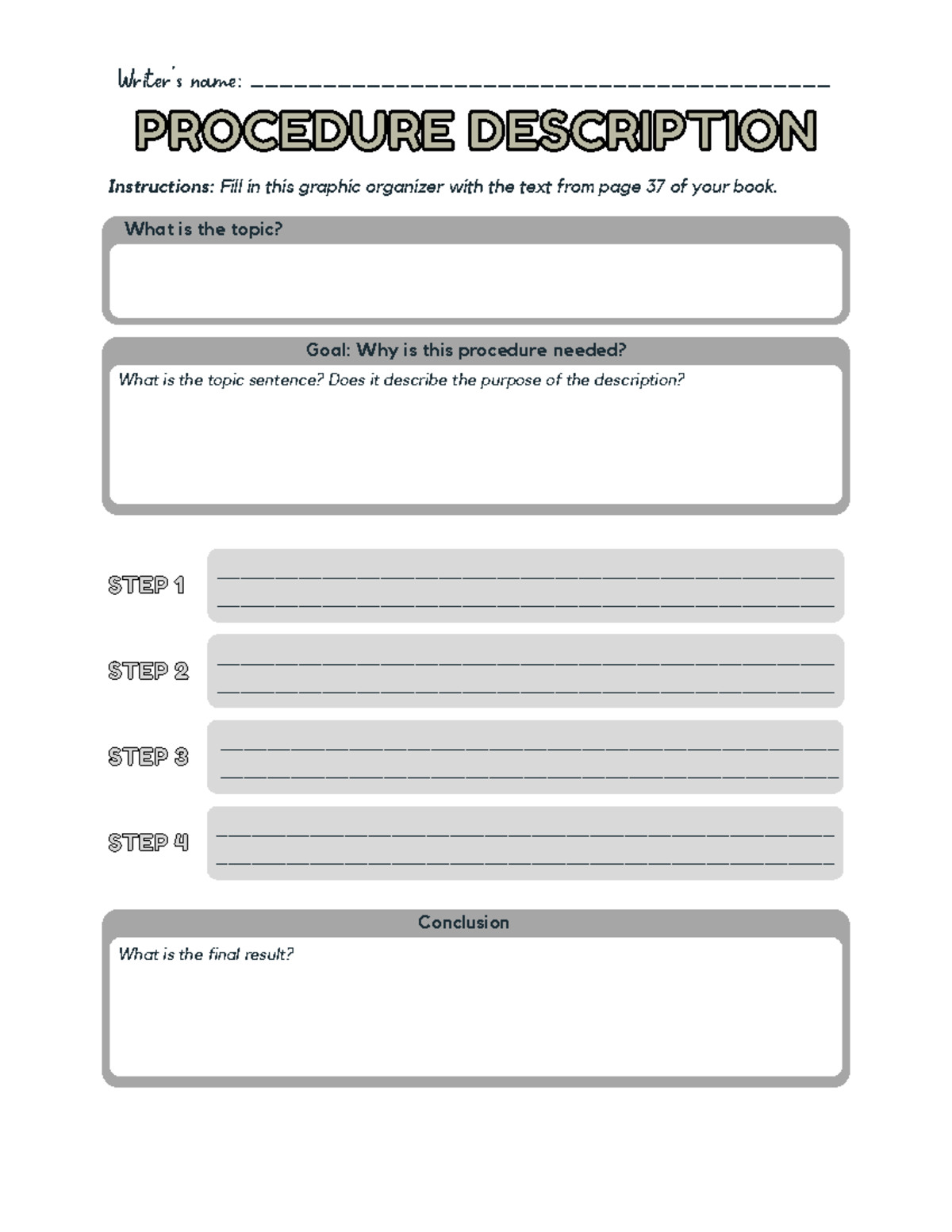 Procedure Description GO (18 copias) - PROCEDURE DESCRIPTIONPROCEDURE ...