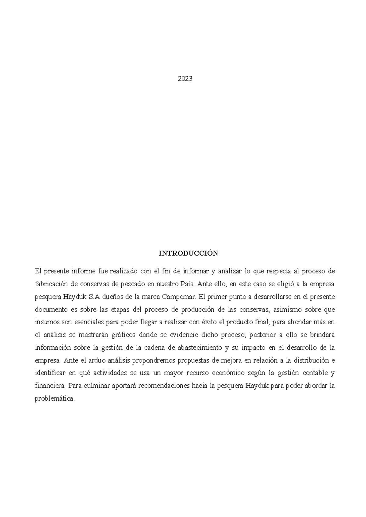 [000082 ] - bien - 2023 INTRODUCCIÓN El presente informe fue realizado ...