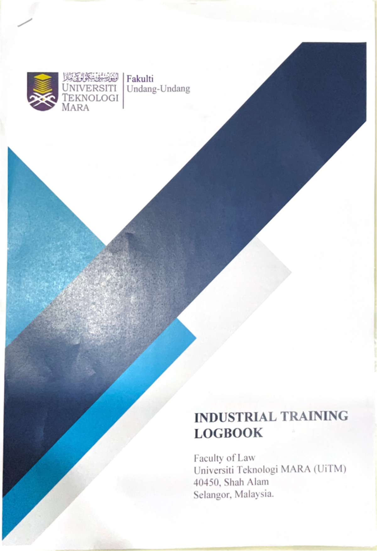 Wan Irfan Logbook - Malaysian Legal System - Studocu