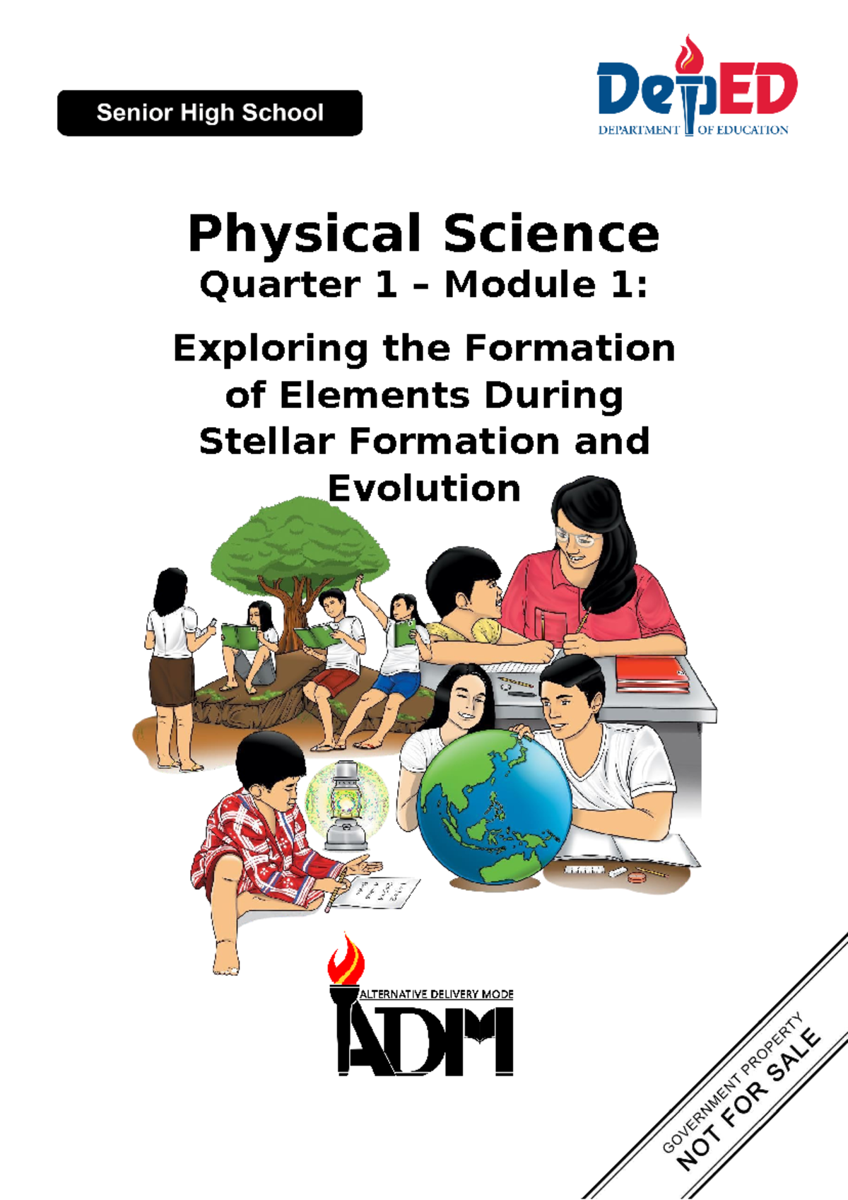 Physical Science Q1 Module 1 Exploring the Formation of Elements During ...
