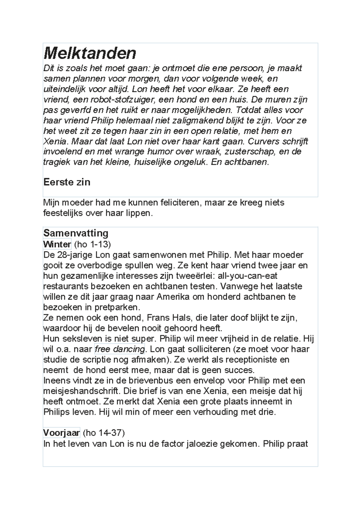 NH5E Melktanden Emma Curvers - Melktanden Dit is zoals het moet gaan ...