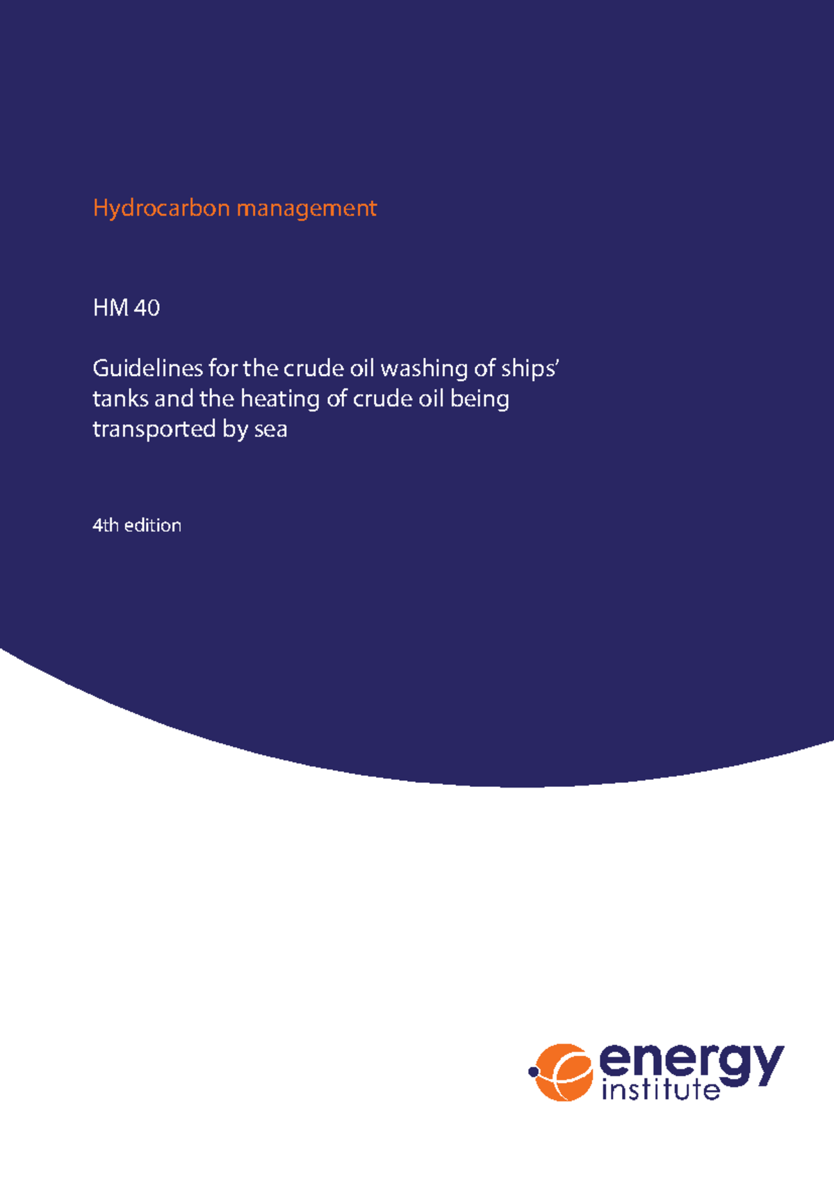 hm40 cow guidelines - Hydrocarbon management HM 40 Guidelines for the ...