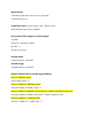 DAT325 Module 2 notes - Data quality is data that looks and acts like ...