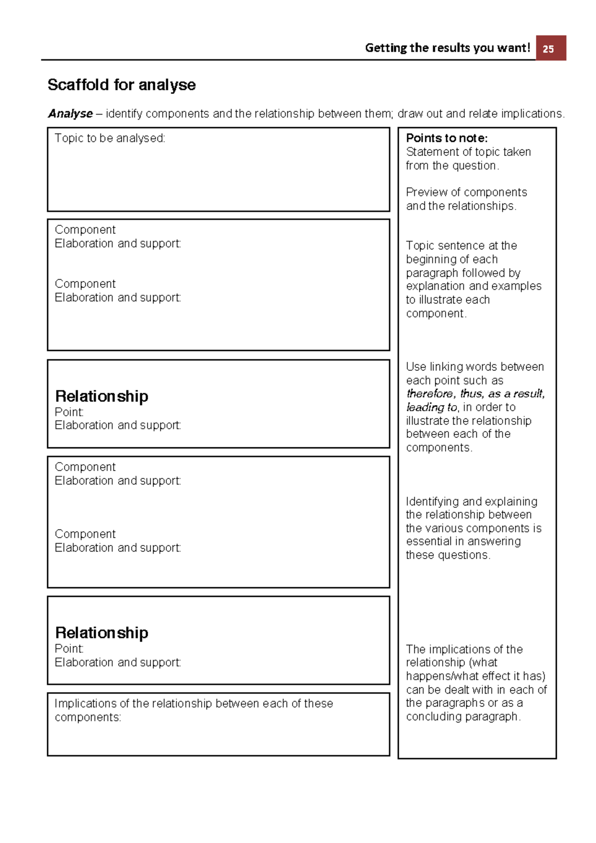 Scaffold-for-analyse - Getting the results you want! 25 Scaffold for ...