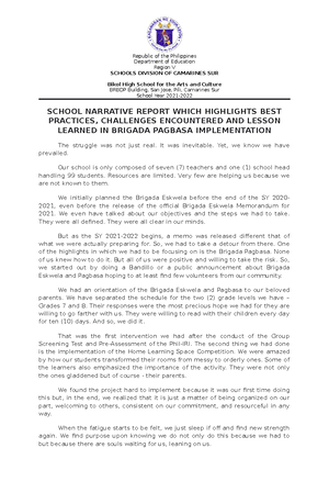 Budget Proposal for Intramurals 2022 - Republic of the Philippines ...