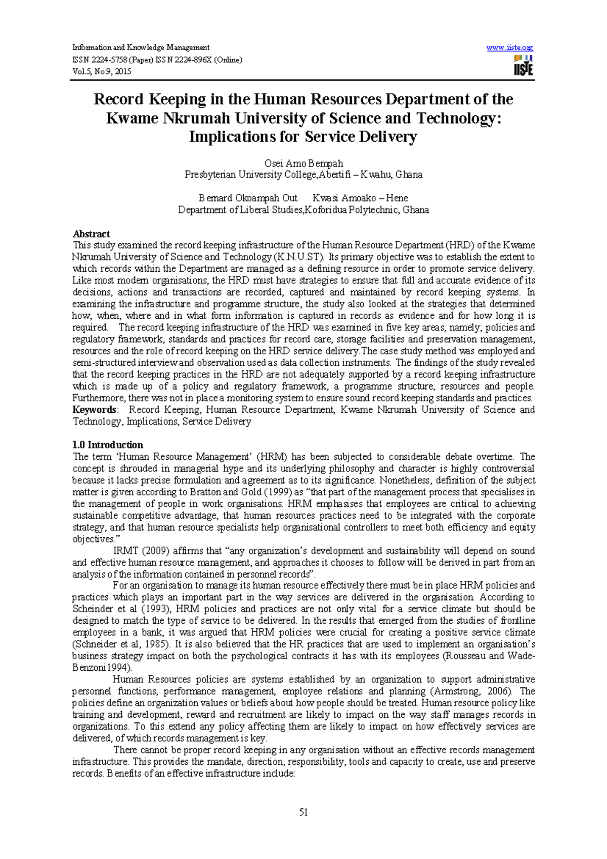 25591 28050 1 PB - Assessment - ISSN 2224-5758 (Paper) ISSN 2224-896X ...