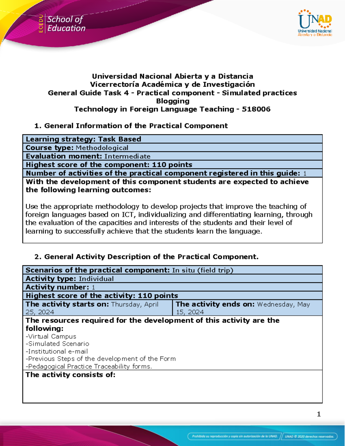 Task 4 - Practical component - Simulated practices - Universidad Nacional Abierta y a Distancia ...