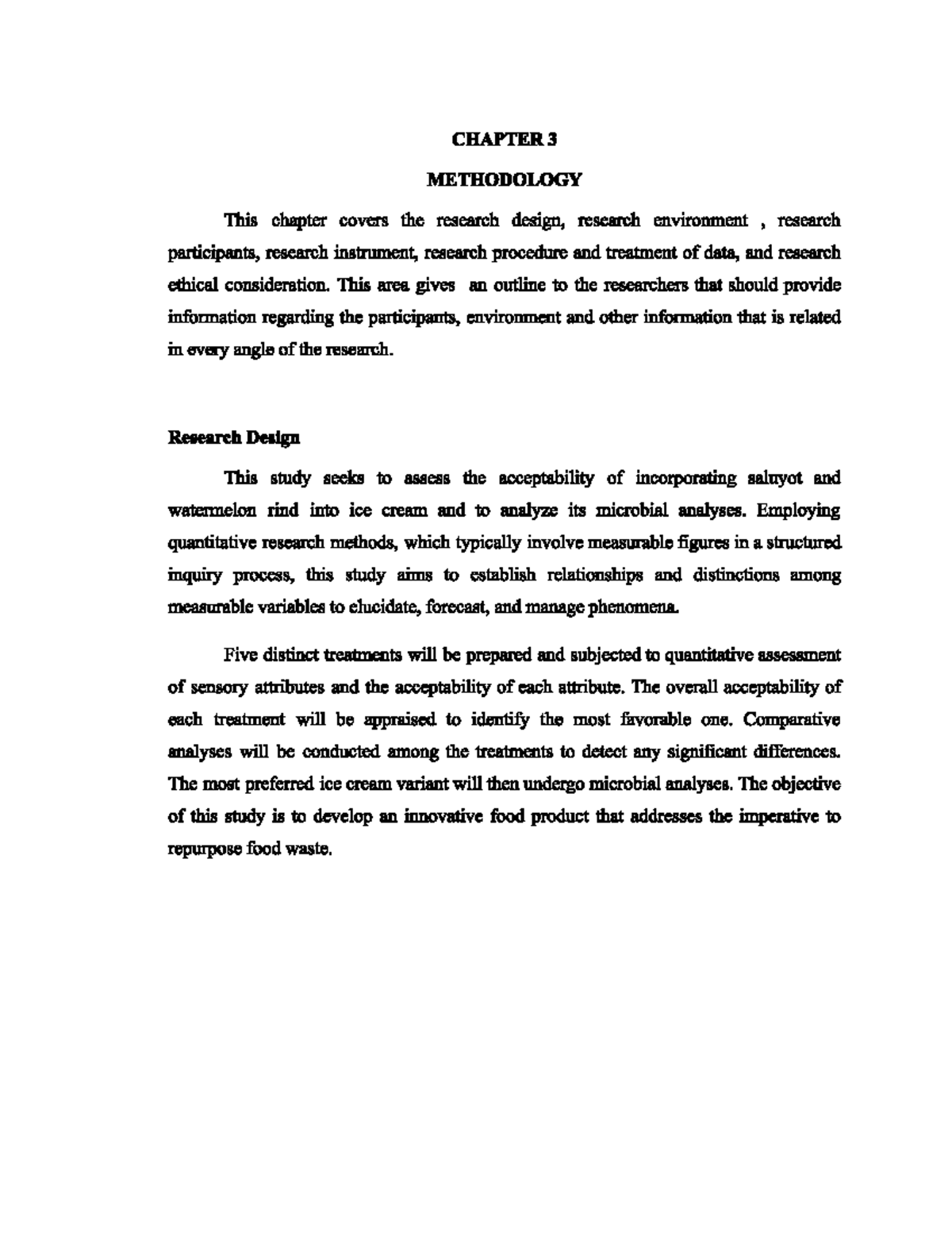 6 - none - CHAPTER 3 METHODOLOGY This chapter covers the research ...