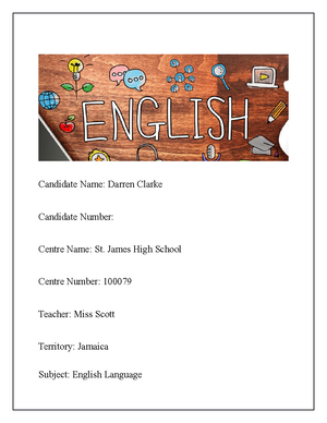 Sample Essays for CSEC English B- Caribbean Collaboration - Sample ...