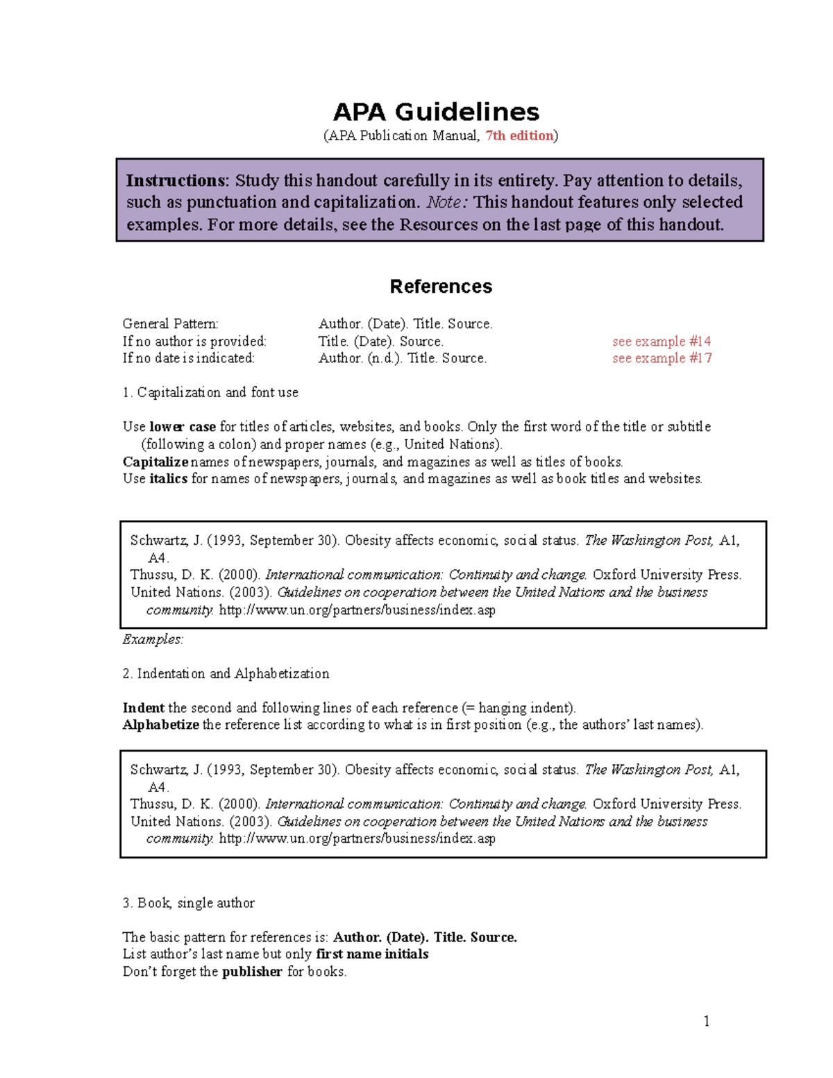 H14 APA MLA References - iiii - APA Guidelines (APA Publication Manual ...