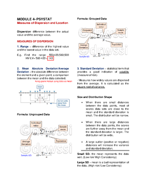 Module 2- Frequency Distribution and Graphs - MODULE 2- PSYSTAT ...