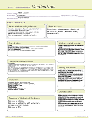Diabetes Melitus type 1 - ACTIVE LEARNING TEMPLATES THERAPEUTIC ...